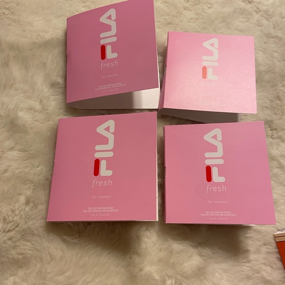 Fila | Bath & Body | New Bundle Of 4 Fila Fresh Pink Samples Perfume Ml ...